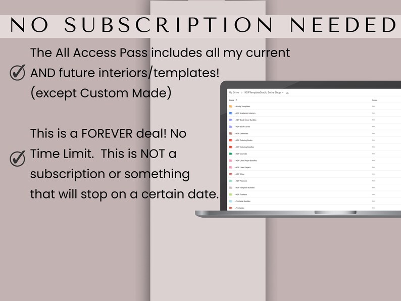 All Access Pass to Kdptemplate Studio | Access EVERYTHING! | PLR, KDP ...