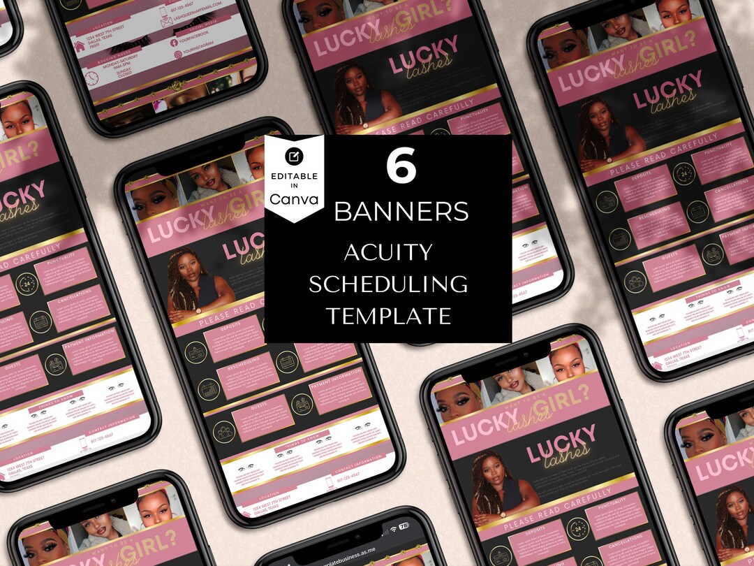 Acuity Website, DIY Acuity Site, Acuity Scheduling Template, Booking ...