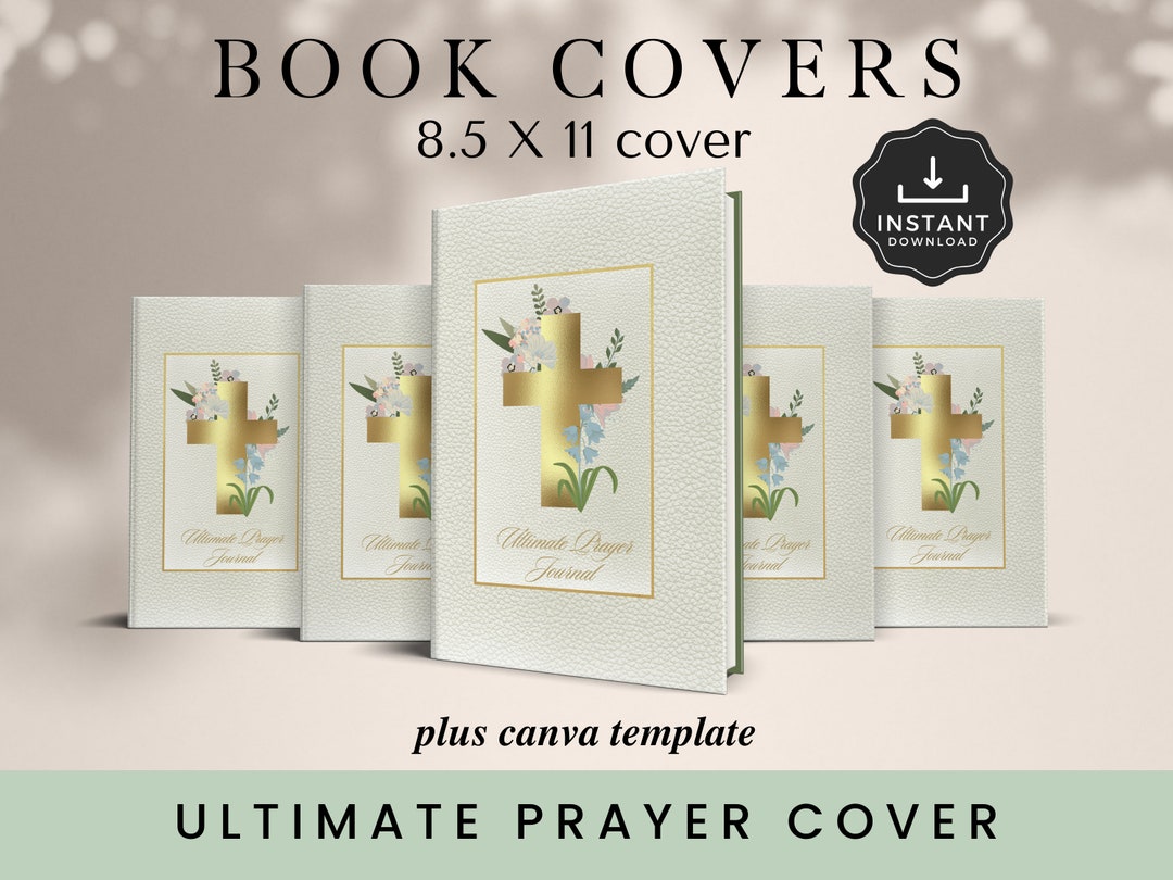 Ultimate Prayer Cover, KDP Cover Template, 6x9, Editable in Canva ...