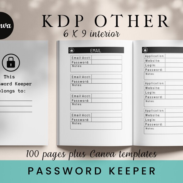 Password Keeper - Etsy