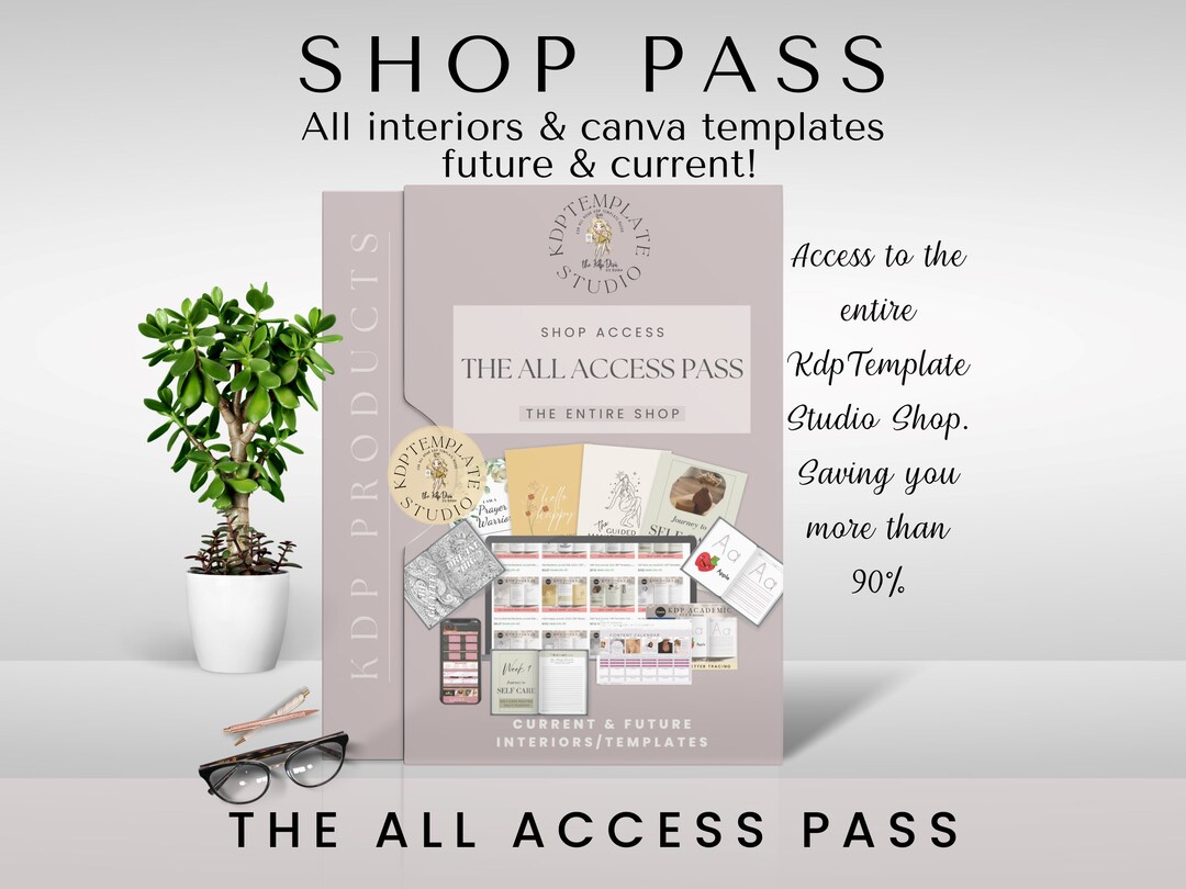 All Access Pass to Kdptemplate Studio | Access EVERYTHING! | PLR, KDP ...