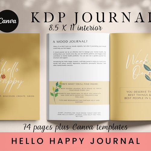 Printable Business Planner Journal 33 Pages 8.5x11 KDP - Etsy