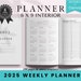 KDP Templates, Daily Planners, Bundle, Canva Template, 6x9, 8.5x11, KDP ...