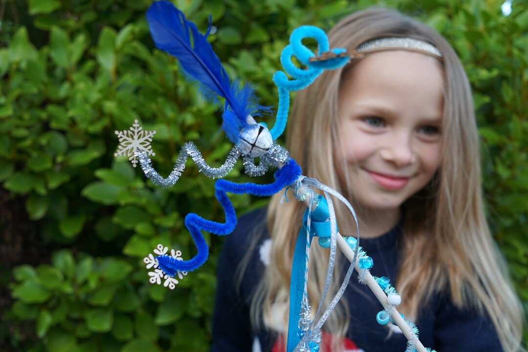 Frozen Wand Winter Wand Craft Kit Christmas Wand - Etsy