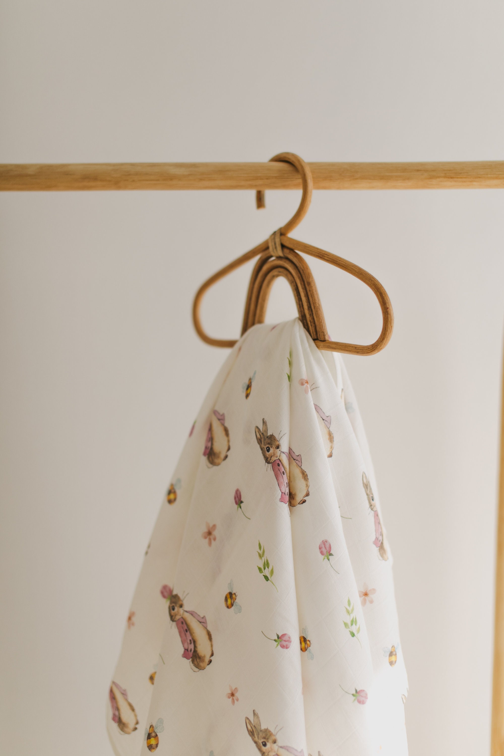 Pink Bunny Swaddle Soft Rabbit Blanket Pink Peter Rabbit - Etsy UK