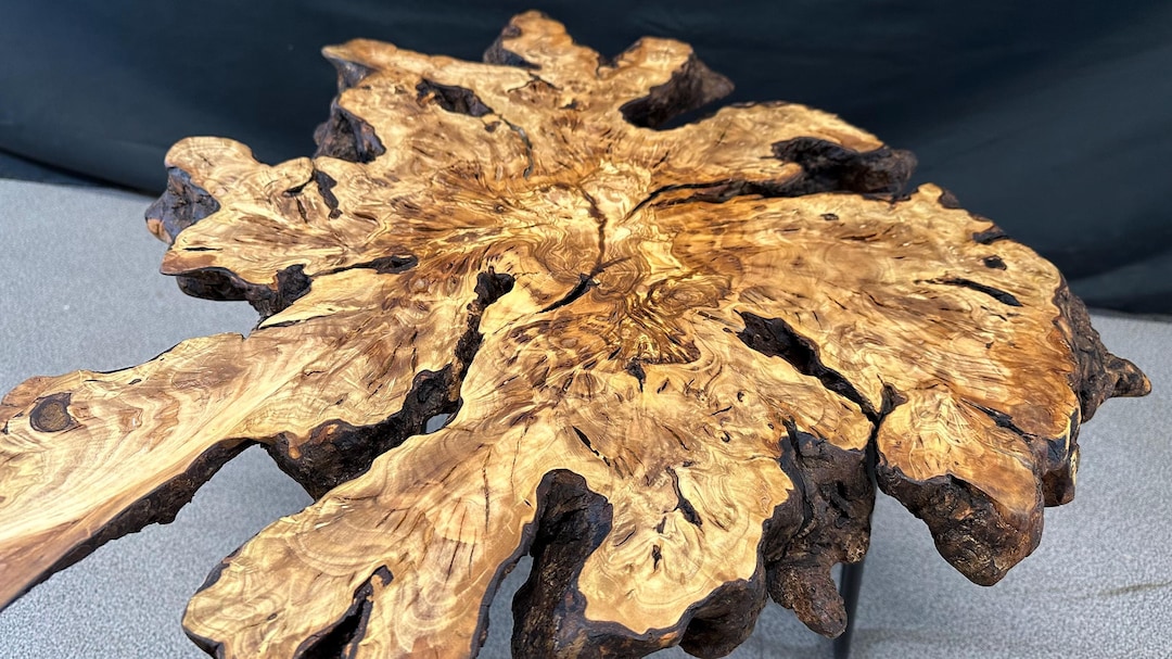 Rustic Olive Wood Root Coffee Table #16 - 67 X 62 Cm - Swiss Made - Etsy