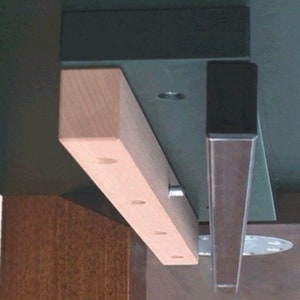 Swiveling Extension Arms for Expandable Dining Tables - Chrome or Black ...