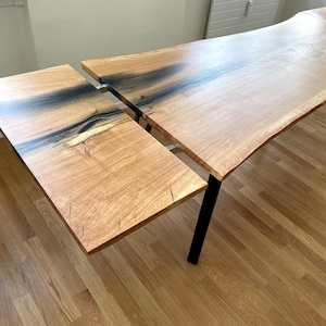 Swiveling Extension Arms for Expandable Dining Tables - Chrome or Black ...