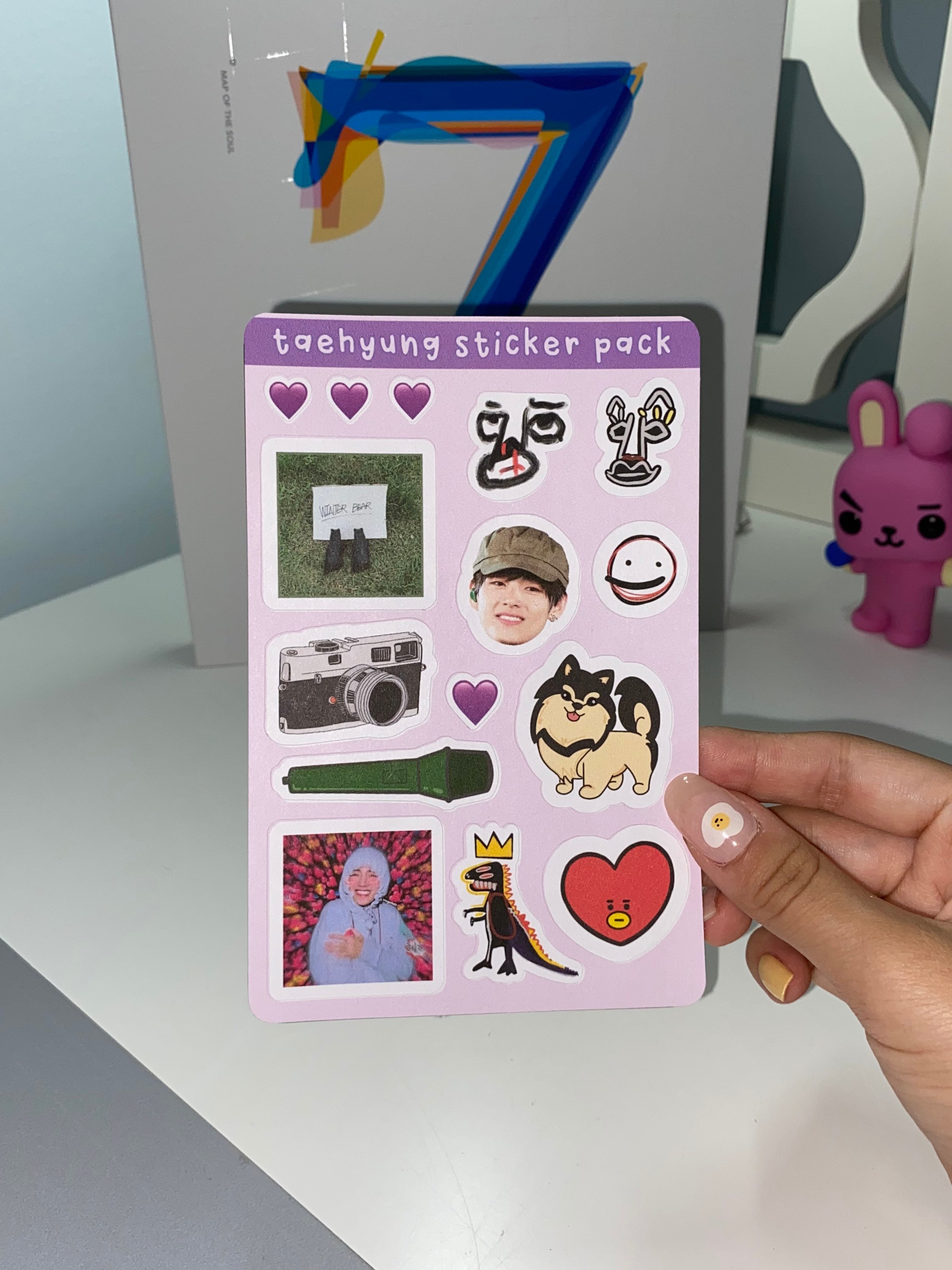 BTS Bias Sticker Packs - Etsy