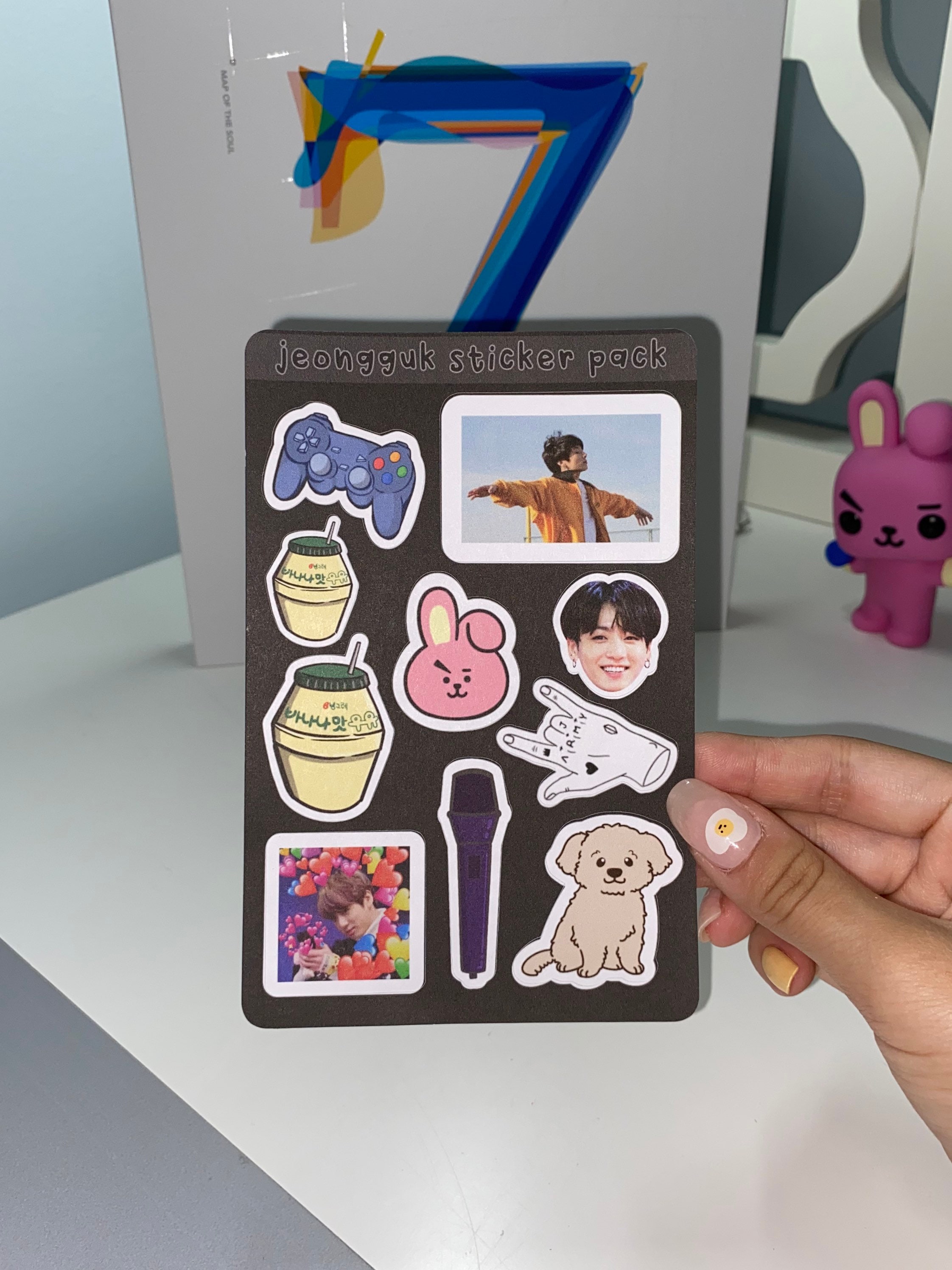 BTS Bias Sticker Packs - Etsy