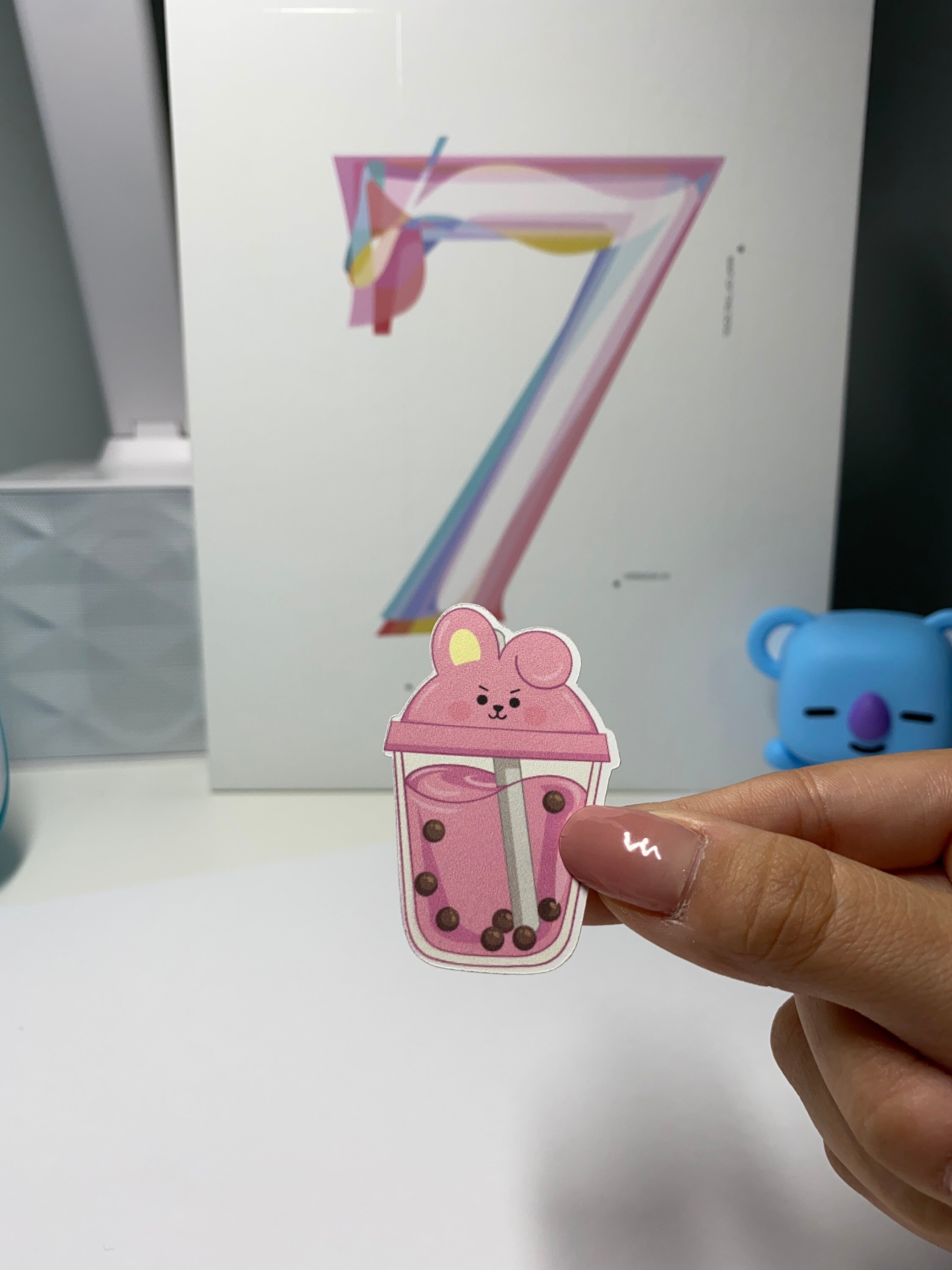 BT21 Boba Stickers btea21 Drinks individuals | Etsy