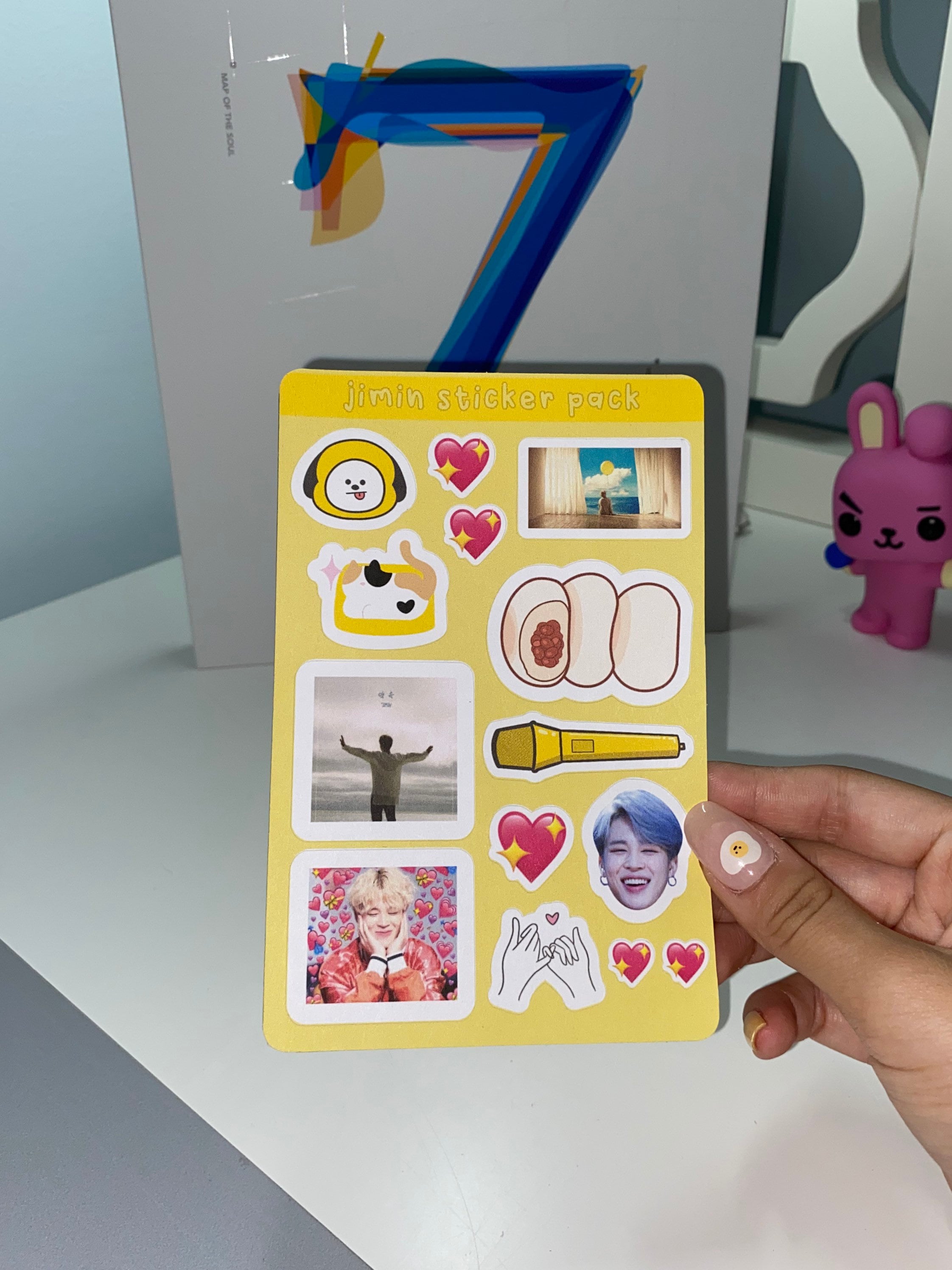 BTS Bias Sticker Packs - Etsy