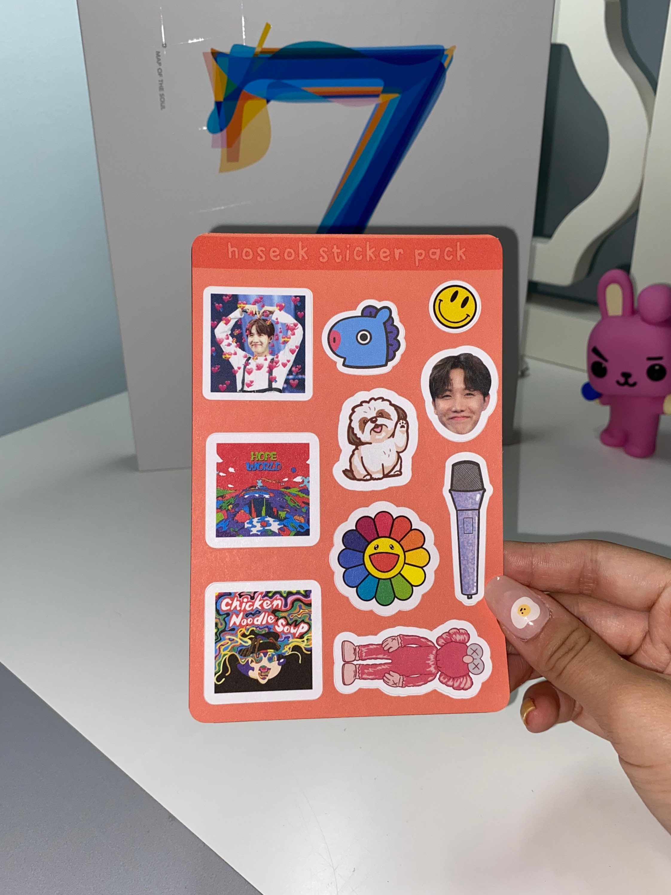 BTS Bias Sticker Packs - Etsy