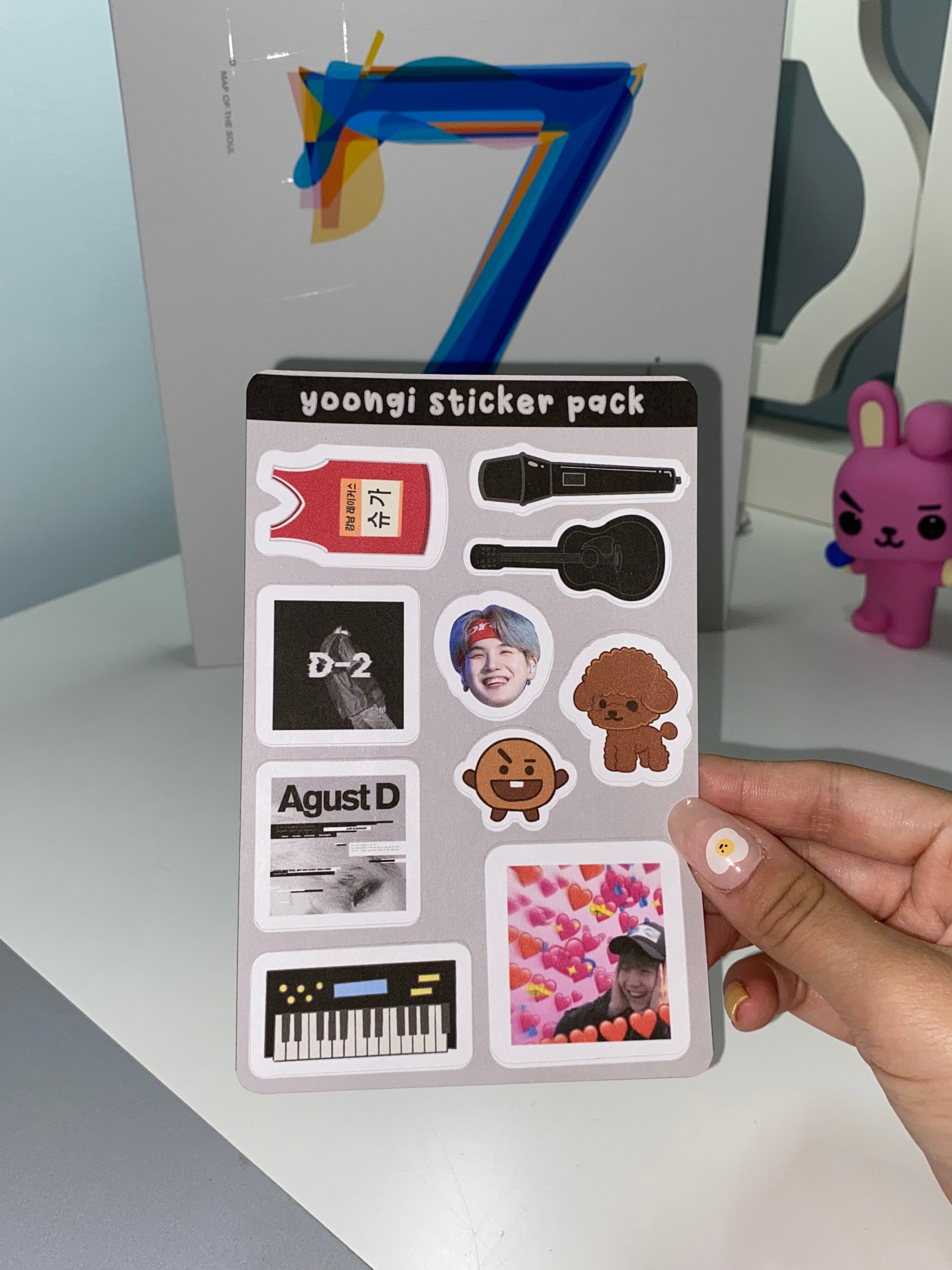 BTS Bias Sticker Packs - Etsy