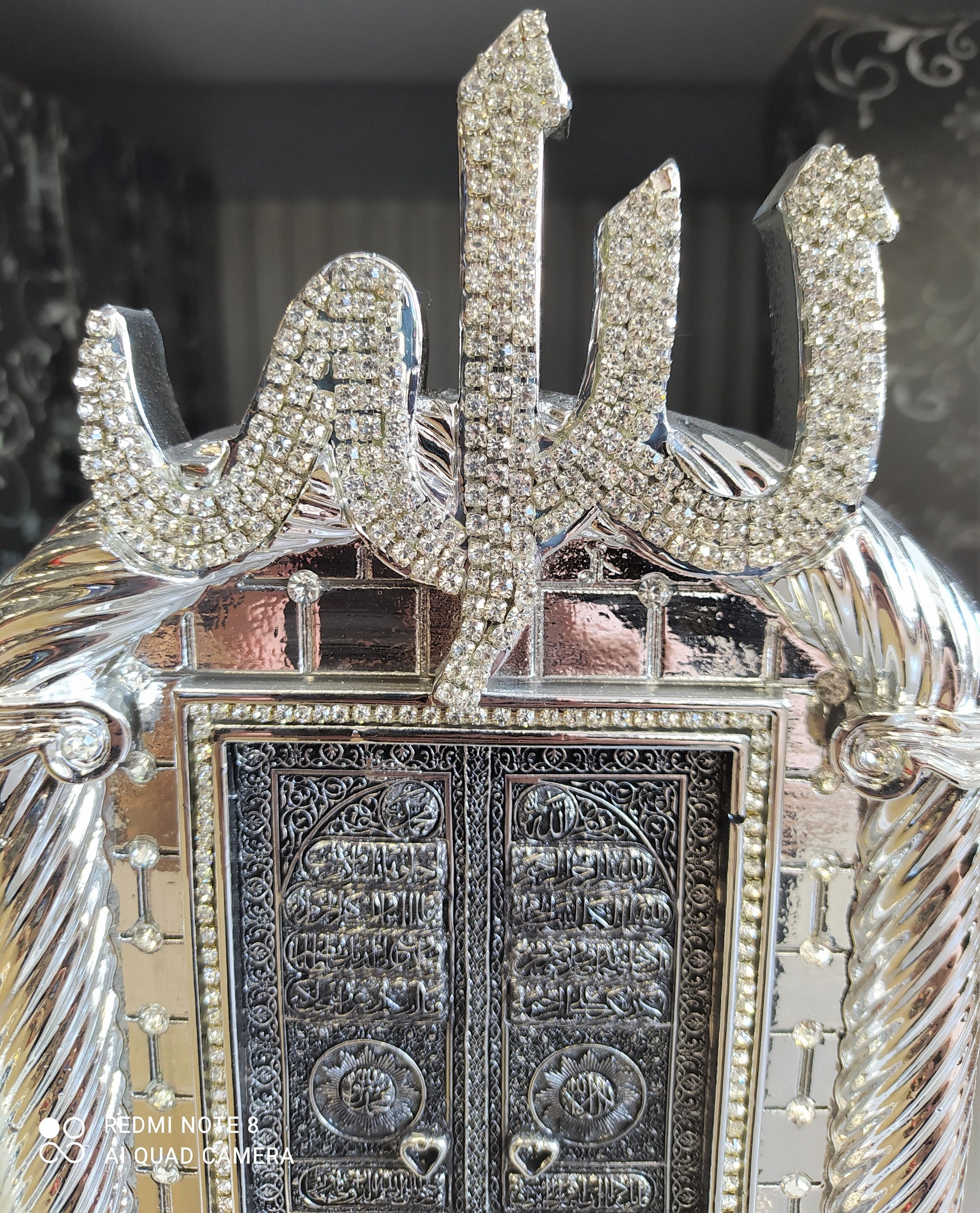 Allah Kaaba Gate Trinket, Kaaba Gate Figurine, Islamic Decor Table ...