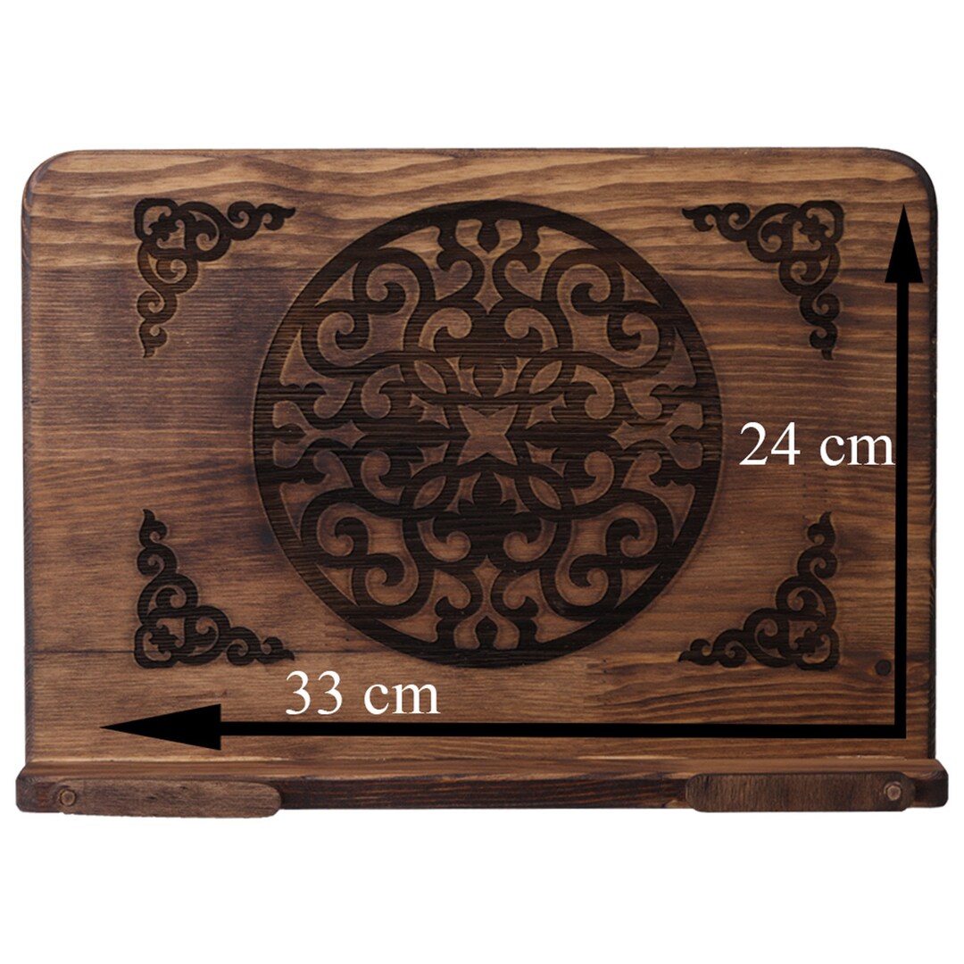 Portable Holy Quran Reading Desk, Book Reading Stand, Wooden Laptop ...