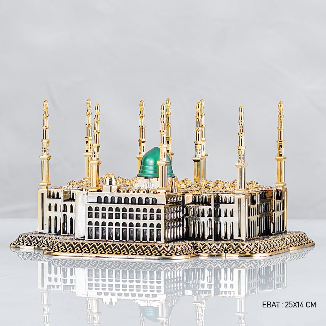 Masjid Al Nabawi Table Decor, Islamic Decoration, Muslim Home Decor ...