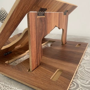 Portable Holy Quran Reading Desk, Book Reading Stand, Wooden Tablet ...