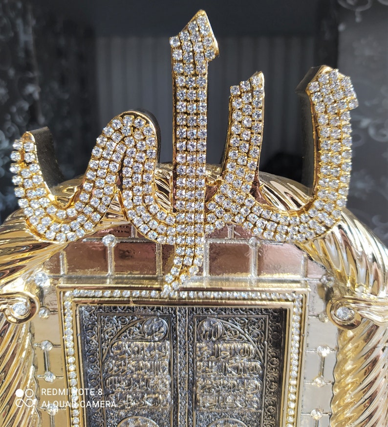 Allah Kaaba Gate Trinket, Kaaba Gate Figurine, Islamic Decor Table ...