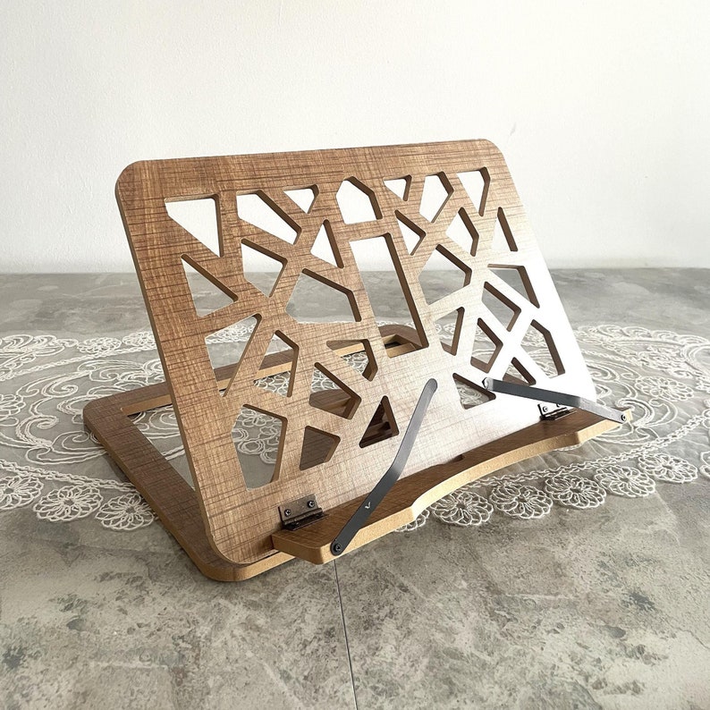 Portable Holy Quran Reading Desk, Book Reading Stand, Wooden Tablet ...