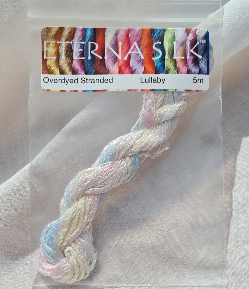 Set of ETERNA Silk Thread Cross Stitch Twilight DIY - Etsy