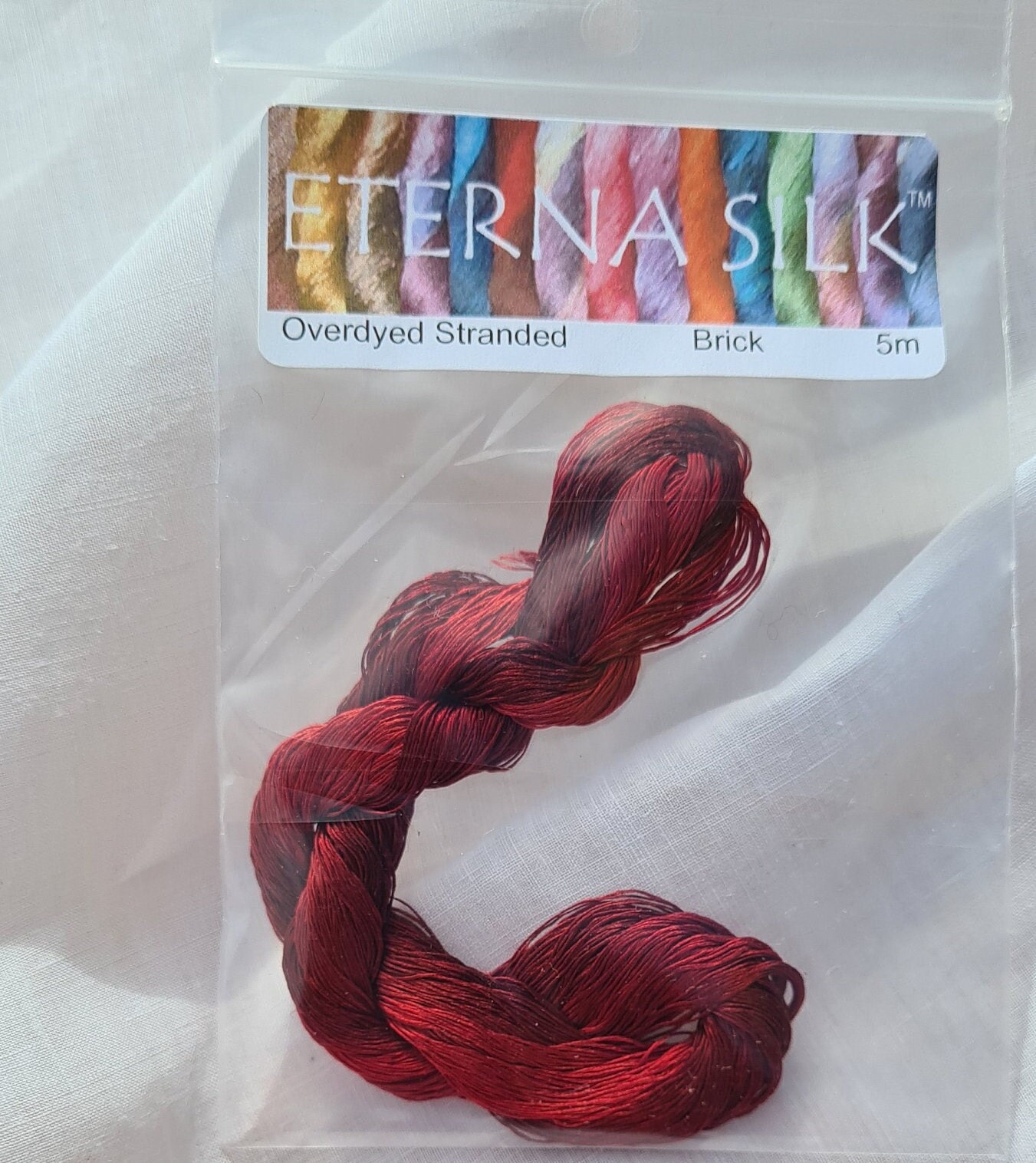 Set of ETERNA Silk Thread Cross Stitch Romantic DIY - Etsy