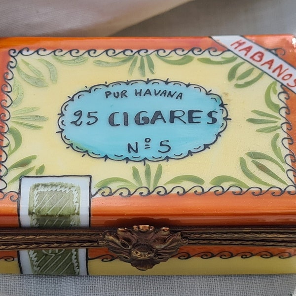 Painted Cigar Box - Etsy