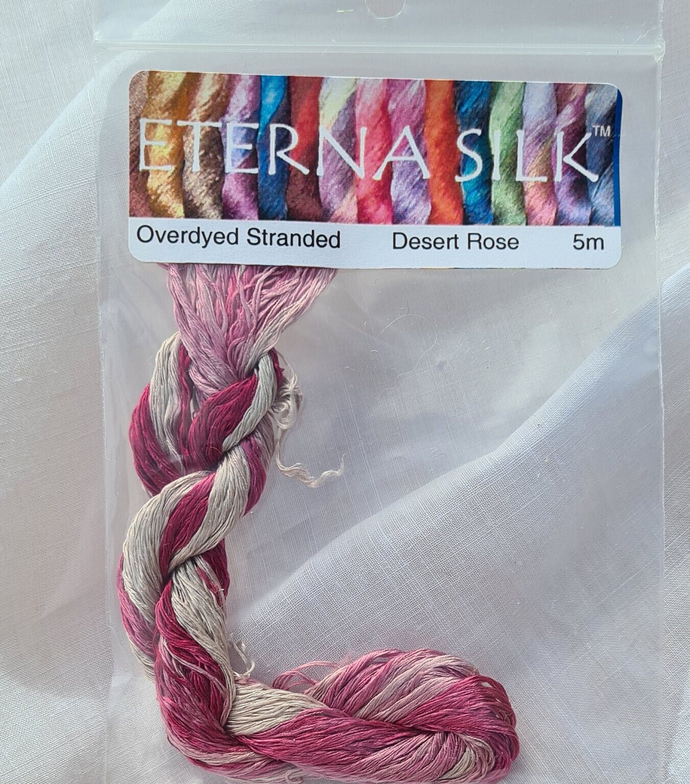 Set of ETERNA Silk Thread Cross Stitch Romantic DIY - Etsy