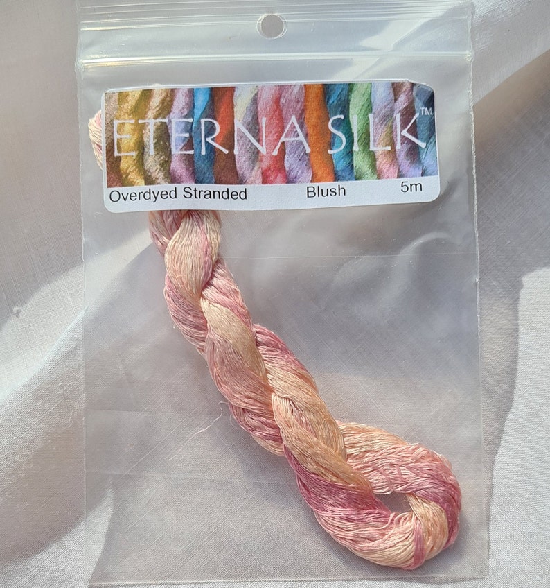 Set of ETERNA Silk Thread Cross Stitch Romantic DIY - Etsy