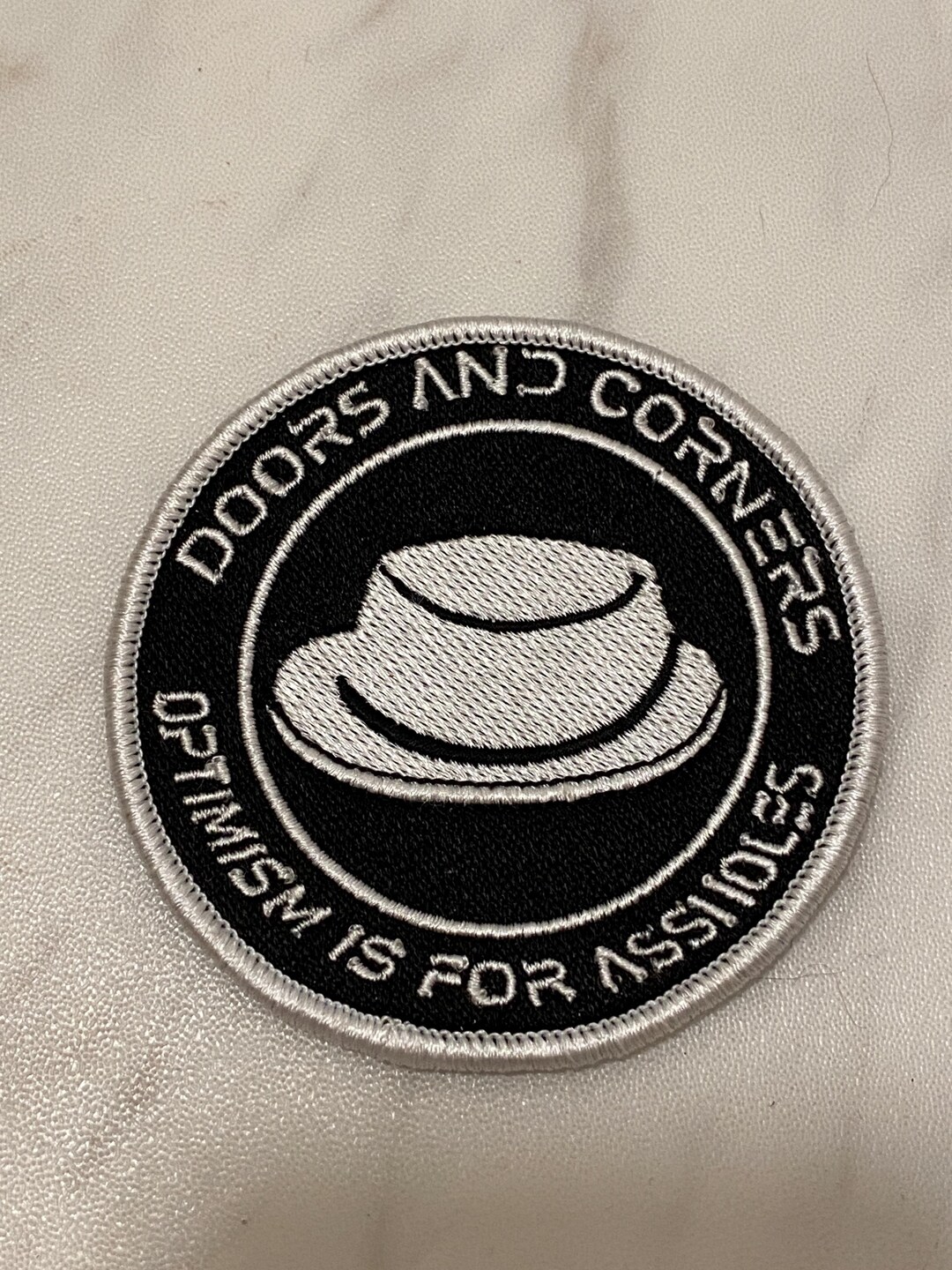 Detective Miller, Doors and Corners, Optimism is for Assholes Patch ...