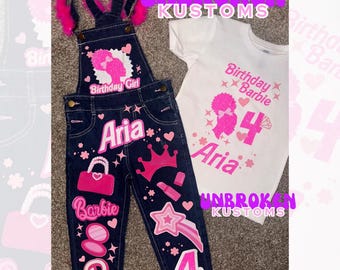 Birthday Overall Outfit| Kids Overall - Etsy
