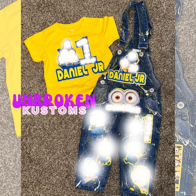 Minion Overalls - Etsy