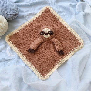 Sloth Lovey Crochet Pattern, Amigurumi Lovey Pattern, PDF Crochet ...