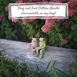 Cute Toad Crochet Pattern PDF, Amigurumi Toad Crochet Pattern, Tiny ...