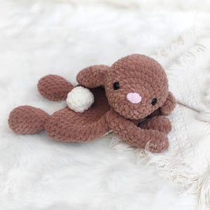 NO SEW Bunny Snuggler Crochet Pattern, Advanced Beginner / Intermediate ...
