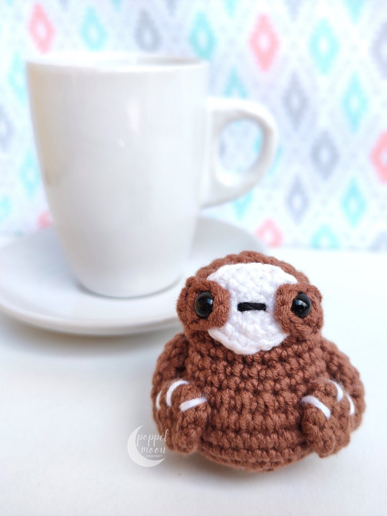 Sloth Crochet Pattern Amigurumi Sloth Pattern Crochet Toy - Etsy