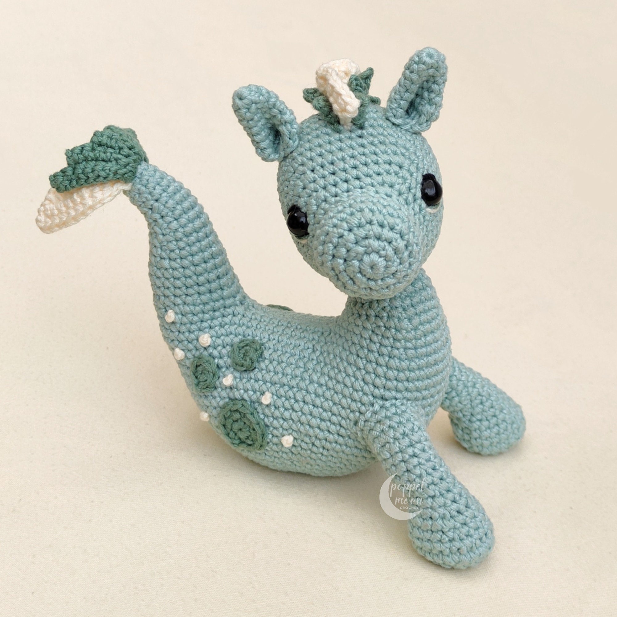 Hippocampus Crochet Pattern Fantasy Amigurumi Pattern Sea - Etsy UK