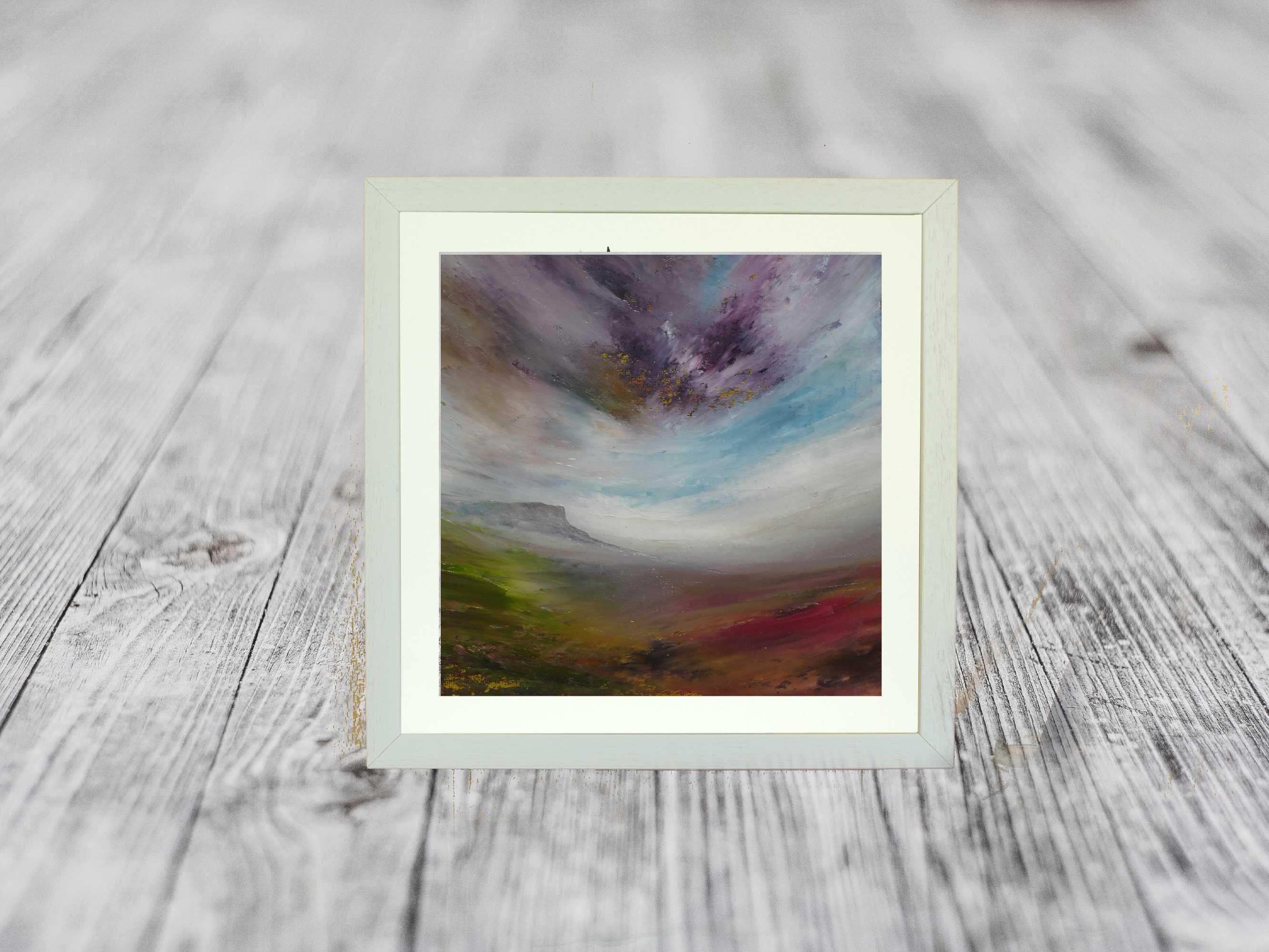 Stanage Edge Peak District Giclée Print, English Moorland Landscape ...