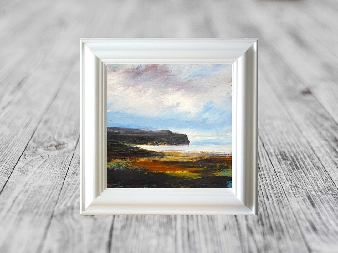 Dunnet Head Caithness Seascape Painting, Scottish Highlands Art - Etsy