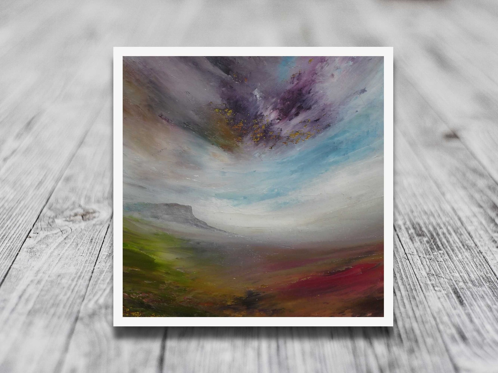 Stanage Edge Peak District Giclée Print, English Moorland Landscape ...