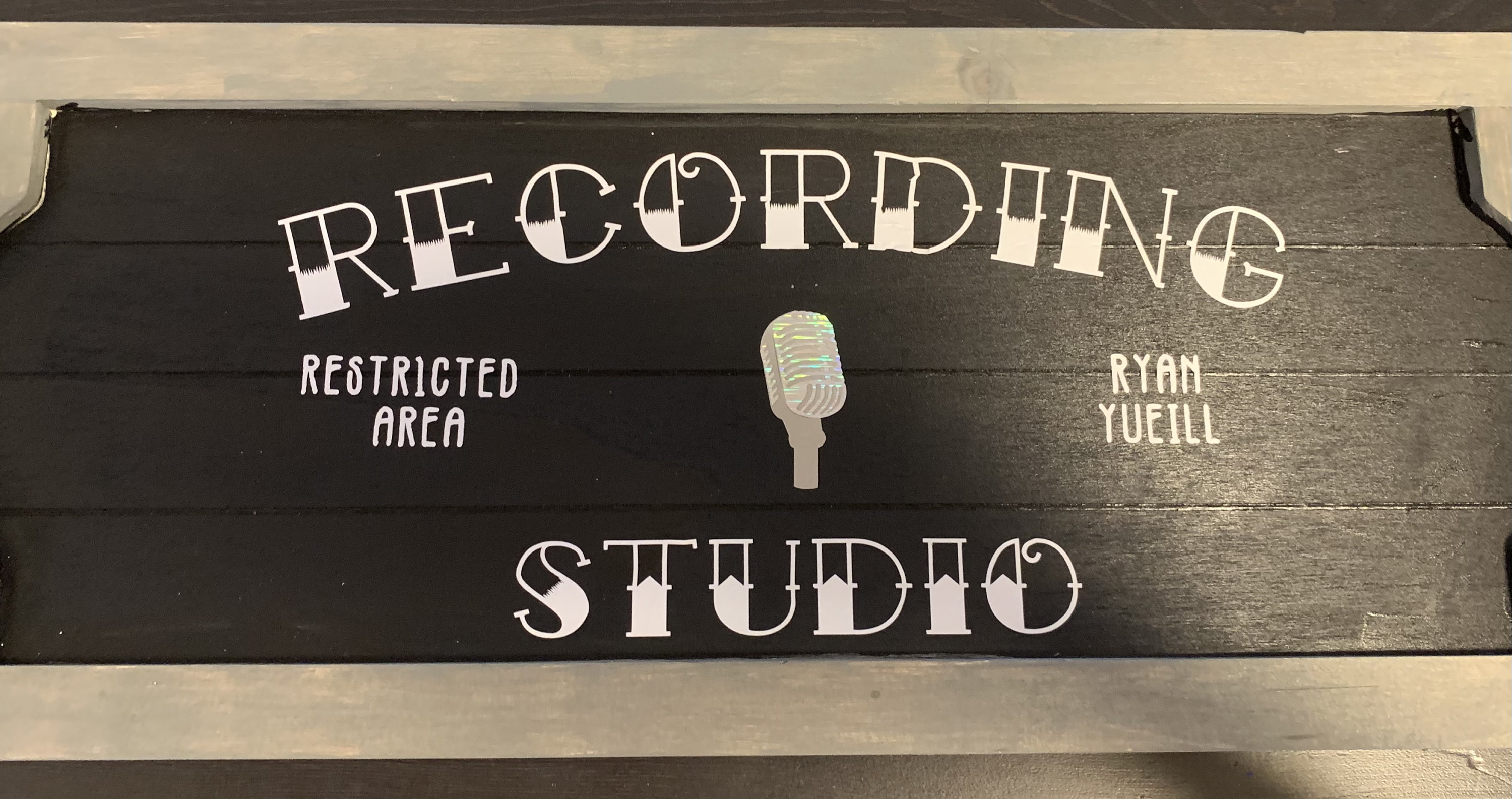 Recording Studio Sign | Etsy