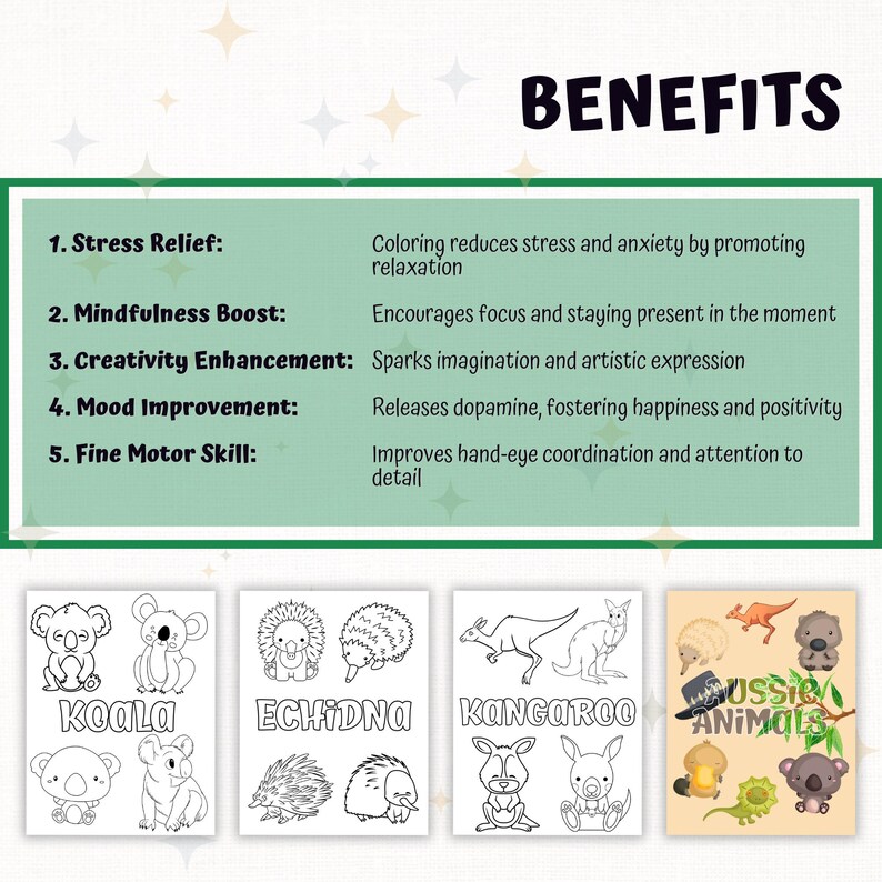 10 Australian Animal Coloring Pages | Fun and Educational for Kids ...