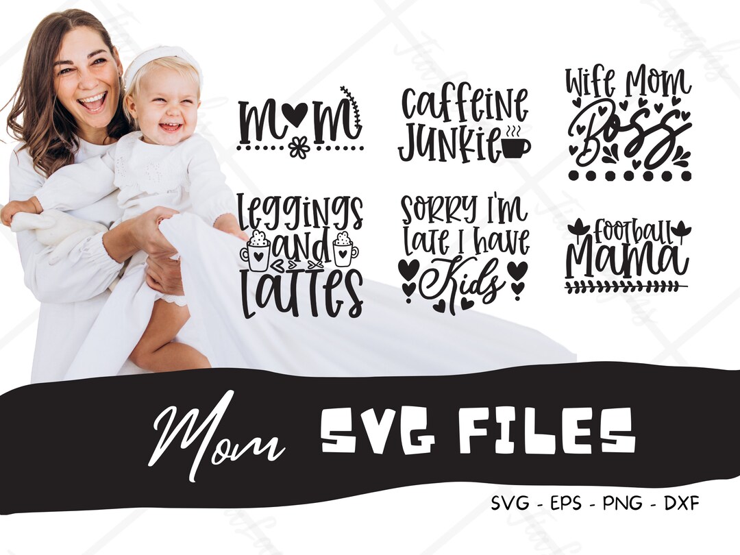 Mom SVG Bundle Design Mom Bundle SVG File for Cricut - Etsy Australia