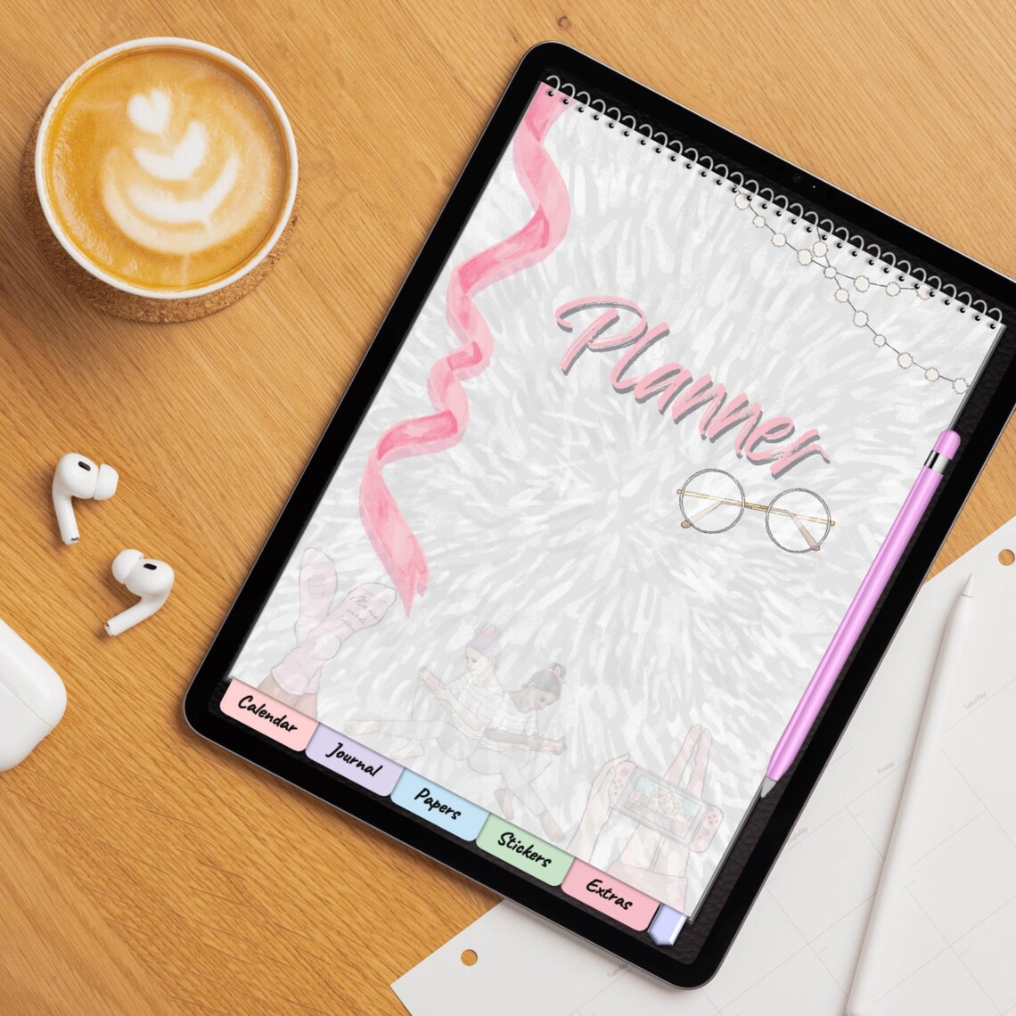 GOODNOTES Perpetual Planner | Cute Girl Gamer Theme | Fully Hyperlinked ...
