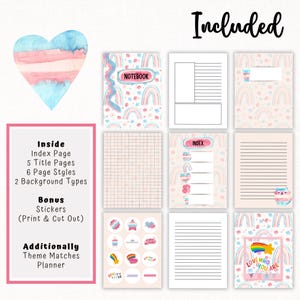 PRIDE Themed | Transgender Planner PRINTABLE With Bonus Matching ...