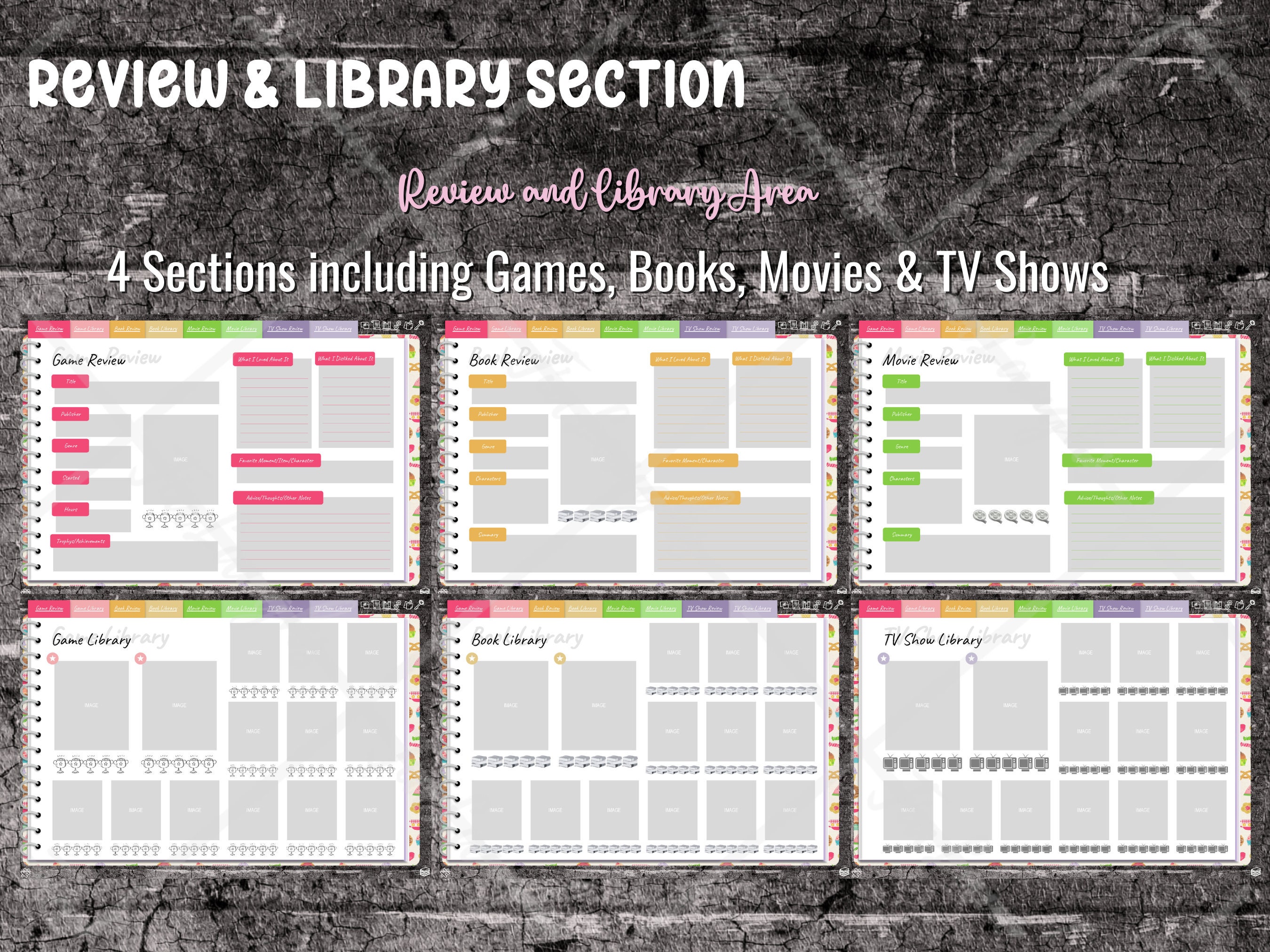 GOODNOTES Streaming Streamer Planner All in One Gaming Perpetual ...