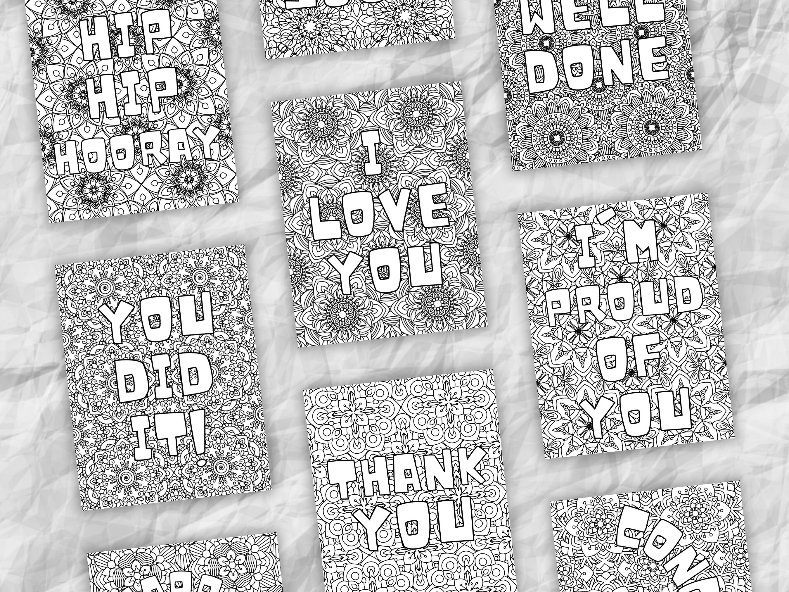 Celebration Coloring Pages Proud of You and More Coloring Sheets for ...