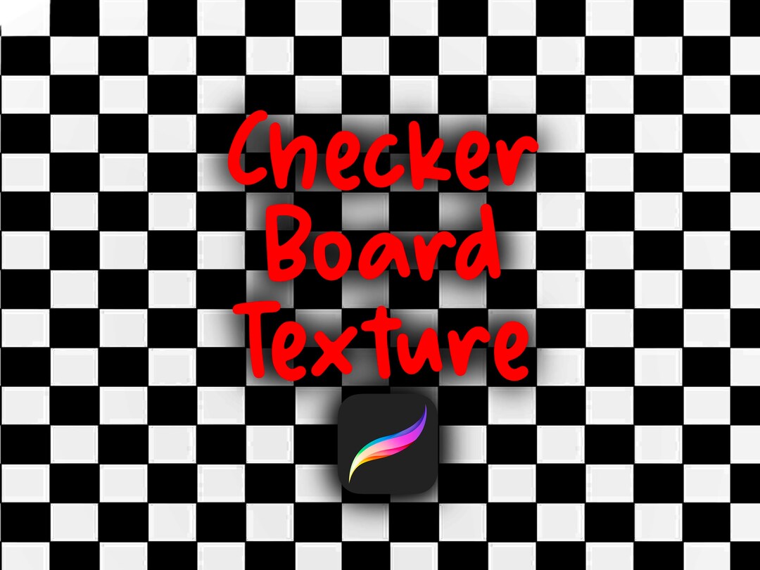 Checker Texture Brush Procreate Texture Brushes Texture - Etsy
