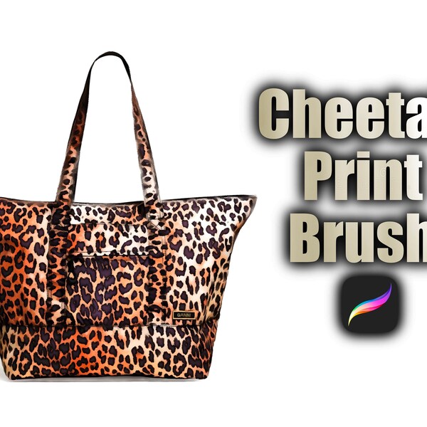 Cheetah Brush Set - Etsy