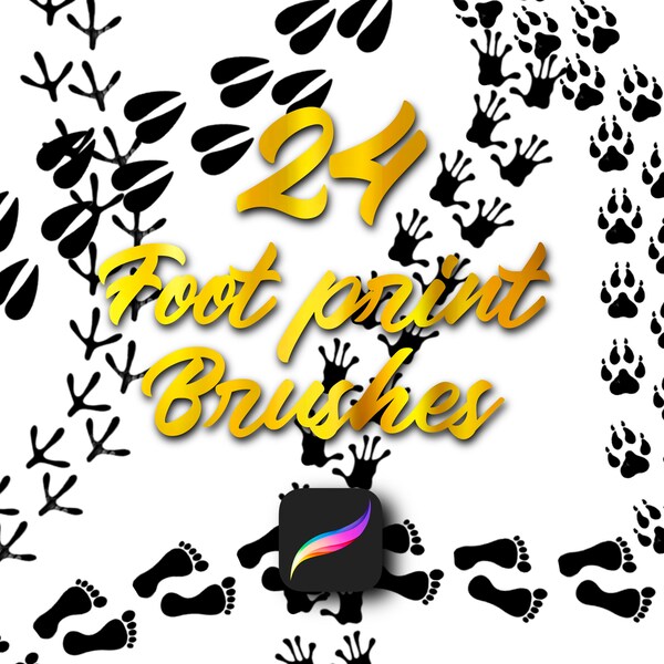 Foot Print Stamp - Etsy